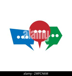 Messages, communication icon - Vector EPS file. Perfect use for print ...
