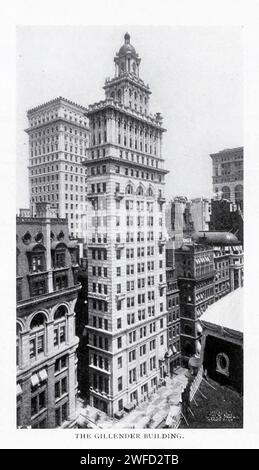 Gillender Building, New York City, c. 1900 Stock Photo - Alamy