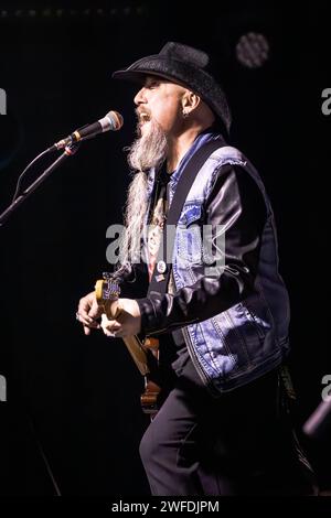 Milan Italy. 29th Jan 2024. The American musician CHRISTOPHER SHAYNE ...