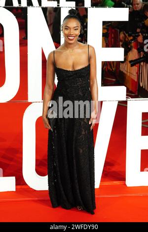 Chyna Mills attending the UK premiere of Bob Marley: One Love, at the ...