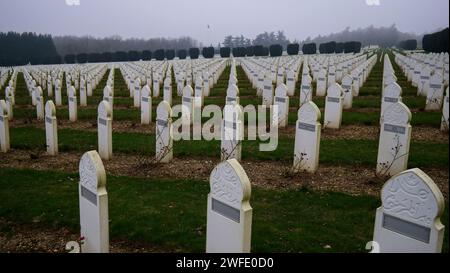Muslim square Douaumont national necropolis, Verdun region, Meuse ...