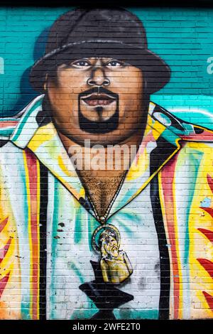 New York City: Big Pun graffiti in the Bronx Stock Photo - Alamy