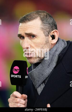 Martin Keown ahead of the Premier League match at City Ground ...