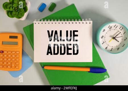 Increase your value symbol. Concept words Increase your value on wooden ...