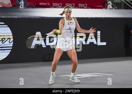 Linz, Upper Austria, Austria. 30th Jan, 2024. Cecilia Alberti (ITA ...