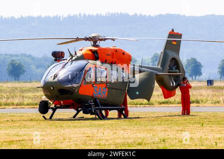 An Airbus H145M search and rescue helicopter of the German Army ...