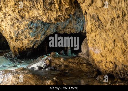 Limestone Bat Cave Jaskinia Nietoperzowa known for multiple species of ...