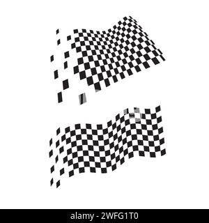 Race flag simple design illustration vector Stock Vector Image & Art ...