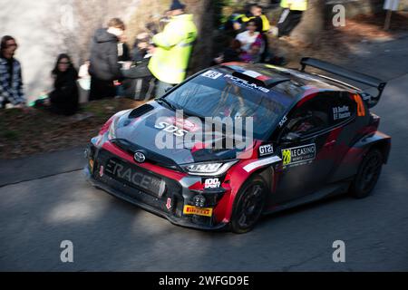 WRC 2024 Monte-Carlo Power stage Stock Photo - Alamy