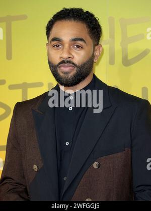 Anthony Welsh attending the UK premiere of Bob Marley: One Love, at the ...