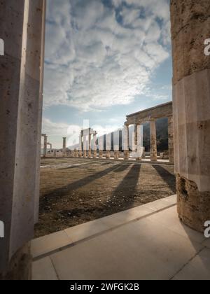 Palace of Aigai Stock Photo - Alamy