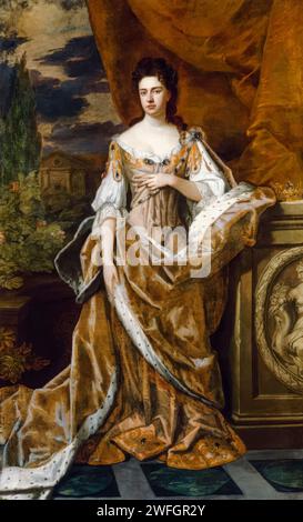 A portrait painting by Sir Godfrey Kneller, showcasing his renowned ...