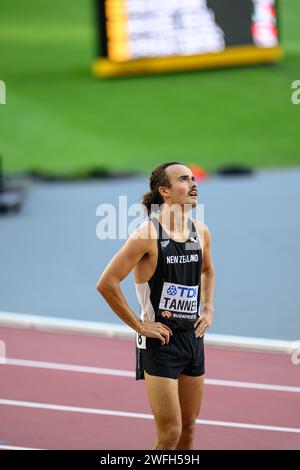 Samuel TANNER participating in the 1500 meters at the World Athletics ...