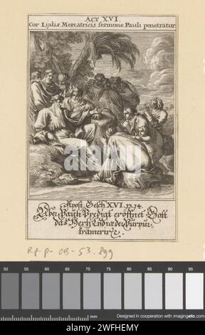 Conversion and baptism of Lydia Stock Photo - Alamy