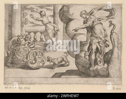 The child Hercules kills the snakes, Antonio Tempesta, 1608 print The ...