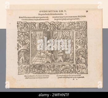 Phineus disturbs the wedding of Perseus and Andromeda, Jean Lepautre ...