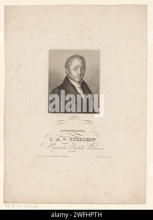 Portrait van Johann Adam von Itzstein, Johann Georg Nordheim, 1814 ...