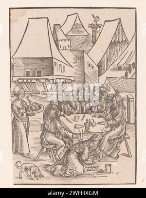 Maria Magdalena washes Christ's feet Stock Photo - Alamy