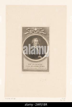 PortraT van Otto Christian Schoene, Daniel Nikolaus Chodowiecki, after ...