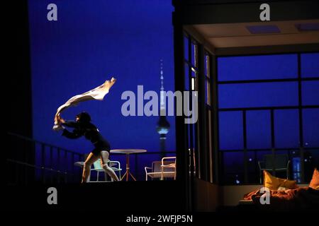 Christiane Karg als Rusalka während der Fotoprobe für Rusalka in der ...