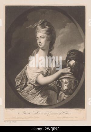 Portrait of Mrs. Nailer in the role of Hebe, Miss Nailer in the ...