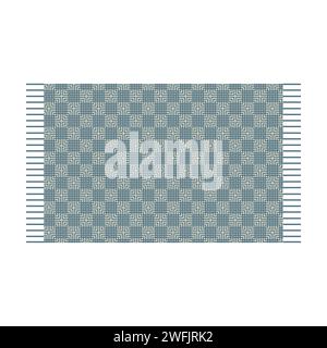 blue rug decorative Stock Vector Image & Art - Alamy