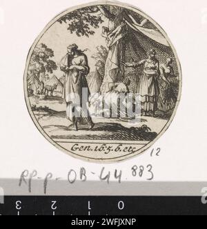 . Hagar flight crying away because Sara insults her and humiliates (Gen ...