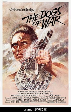 CHRISTOPHER WALKEN, COLIN BLAKELY, THE DOGS OF WAR, 1981 Stock Photo ...