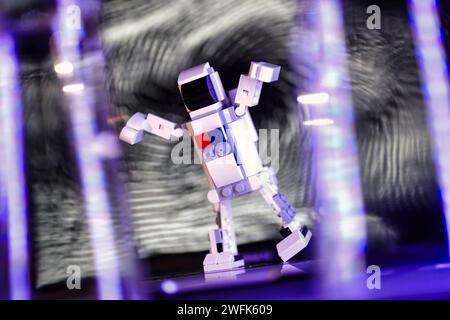 Concept of a dancing AI robot Stock Photo - Alamy