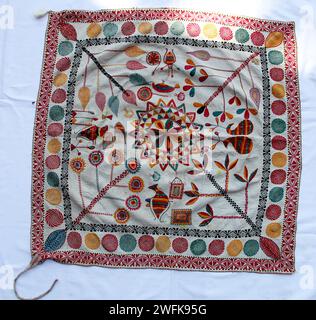 Nakshi kantha, a type of embroidered quilt, is a centuries-old Bengali ...