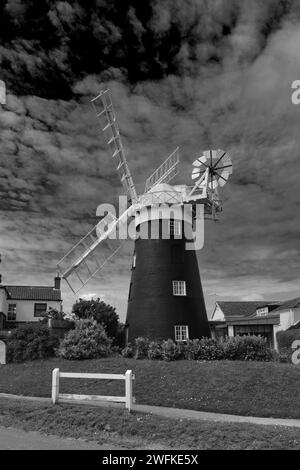 The Stow windmill, Mundesley village, North Norfolk, England, UK Stock ...