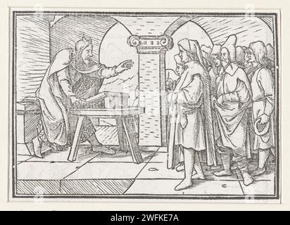 Moses teaches Israelites the laws, Moses teaches the Israelites the ...