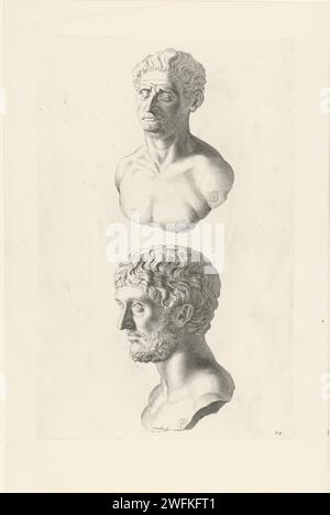 Van Lucius Junius Brutus EN Marcus Junius Brutus, 1636 - 1647 print Two ...