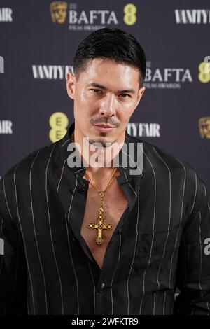 Lewis Tan attends the Vanity Fair EE Rising Star Party for the BAFTA ...