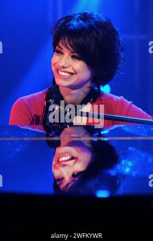 Milan Italy 2006-03-08 : Dolcenera, Italian singer, during the ...