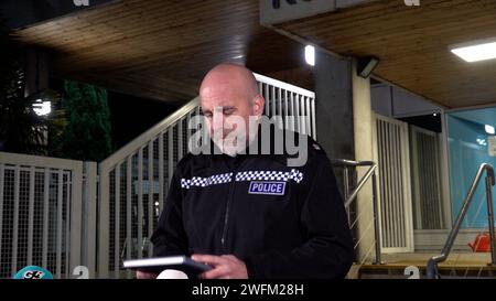 Kenneth Steele House police station, Bristol from the air Stock Photo ...