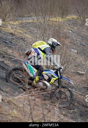 The Valleys Xtreme Enduro at Walters Arena in Neath, South Wales is ...