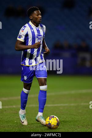 Di'Shon Bernard of Sheffield Wednesday during the Emirates FA Cup Third ...