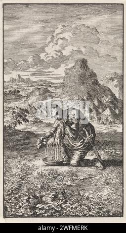 Gideon and the wet sheepskin Stock Photo - Alamy