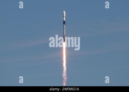 A Falcon 9 rocket carrying Northrop Grumman’s 20th Commercial Resupply ...