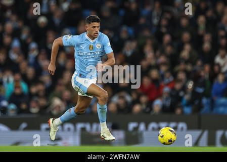 Matheus Nunes of Manchester City breaks with the ball during the ...