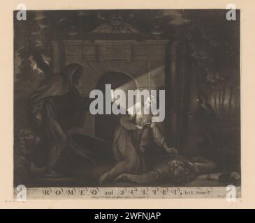 Shakespeare's Romeo and Juliet -- death scene in the tomb Stock Photo ...