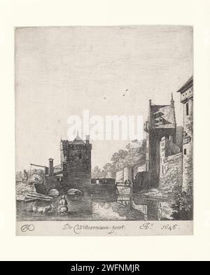 Wittevrouwenpoort in Utrecht. Some riders at the Wittevrouwenpoort in ...