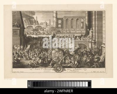 The entry of Alexander the Great to Babylon or Alexander's Triumph 1665 ...