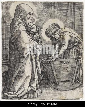 Maria with the Christkind and Anna in a cradle, Albrecht Altdorfer, c ...