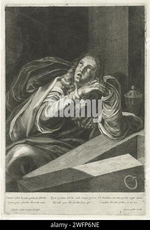 Maria Magdalena Bij het Graf van Christ, Giles Sadeler (2), 1580 - 1629 ...