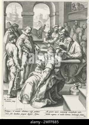 The lost son claims his inheritance, Jacob Matham, after Karel van ...