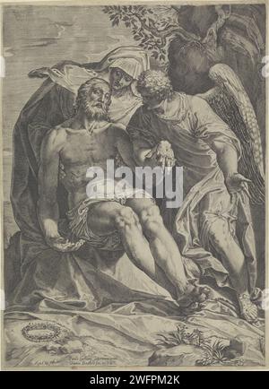 (Venice) Lamentation over the Dead Christ - Girolamo Romanino Stock ...