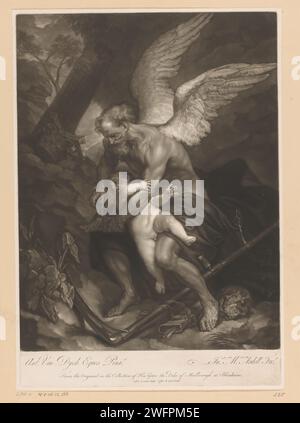 Time cuts the wings of Cupido, James Mcardell, After Anthony Van Dyck ...