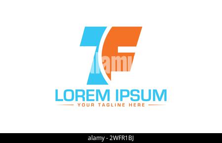TF Letter Logo Design. Unique and Modern TF FT Logo Design Stock Vector ...